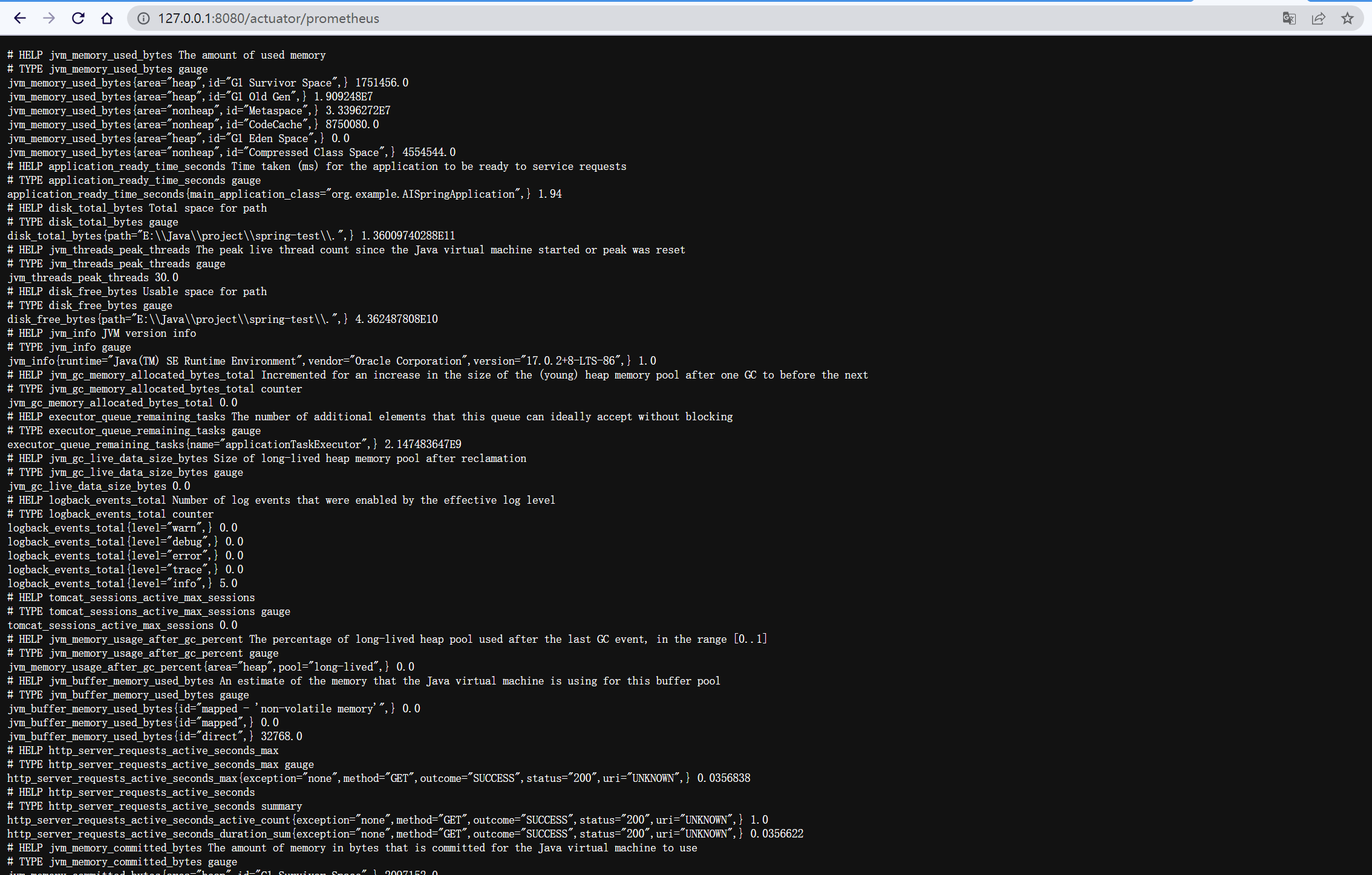 SpringBoot3 整合Prometheus + Grafana_springboot3 prometheus-CSDN博客