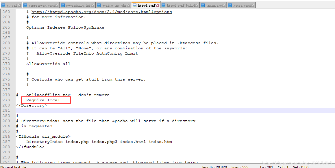 使用wampserver服务部署showdoc项目_wampserver showdoc-CSDN博客