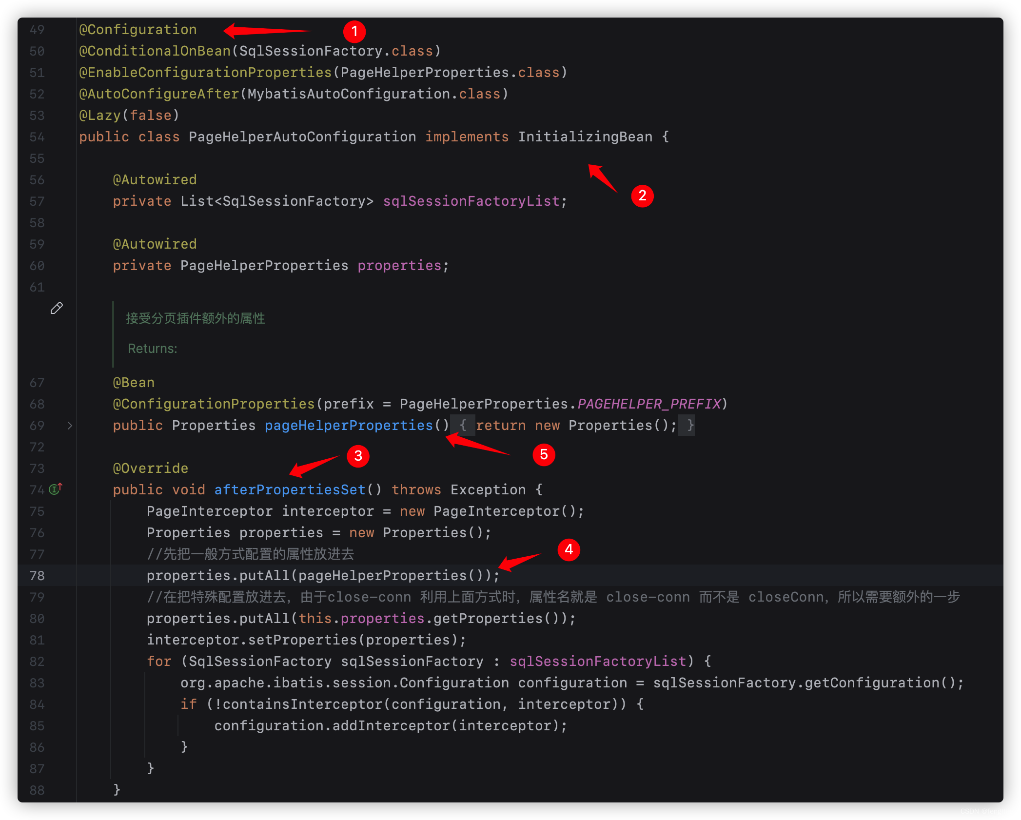 Configuration自身循环依赖及解决办法comgithubpagehelperautoconfigure