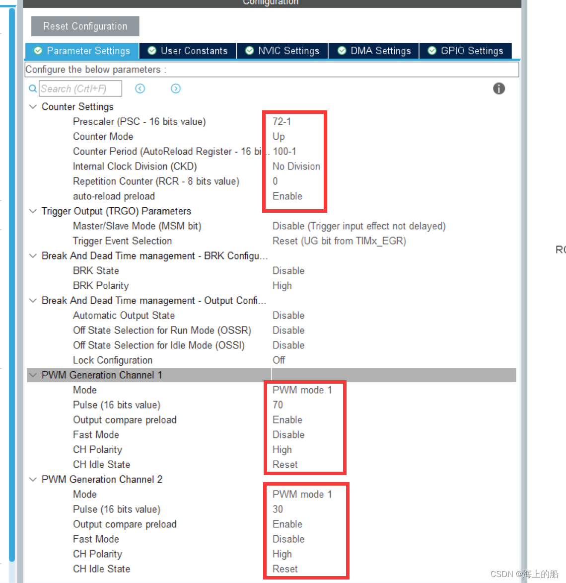 STM32 HAL库 CubeMX配置 定时器学习 F103C8T6_cubemx配置定时器-CSDN博客