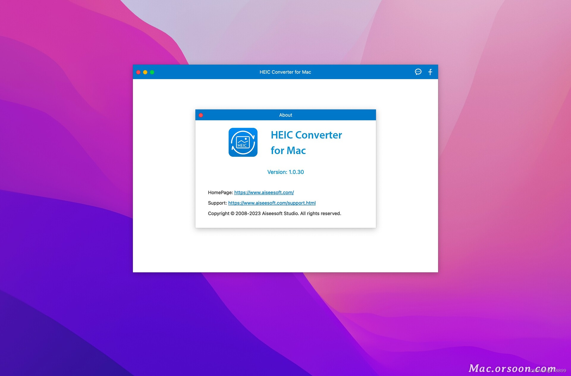 HEIC格式转换：Aiseesoft HEIC Converter for Mac-CSDN博客