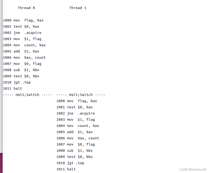 HNU OS 第28章报错:UnboundLocalError: local variable ‘next‘ referenced ...