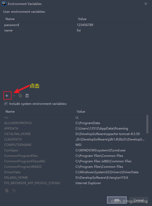 IDEA Java程序启动添加参数 VM options、Program arguments、Program arguments_java --add vm option-CSDN博客