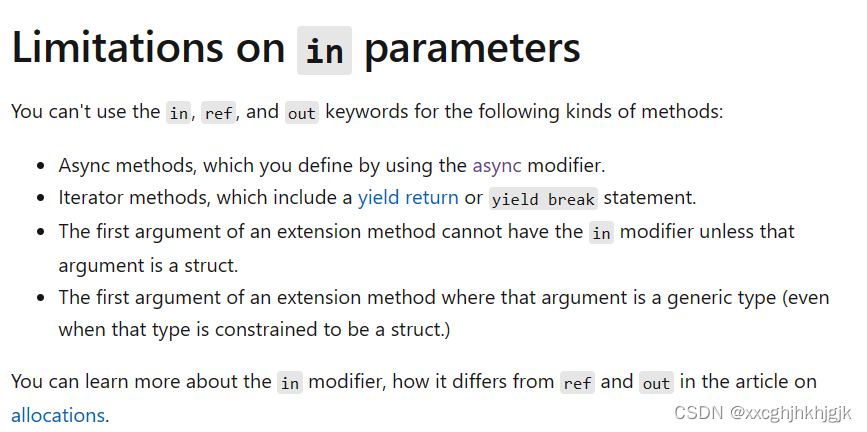 Pass by reference in C#, out, in, ref -- C#_c# the parameter modifier ...