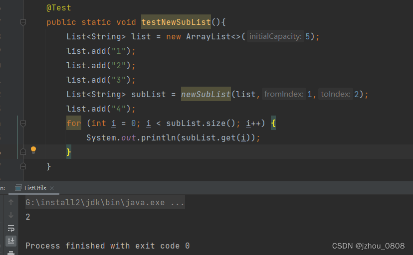 Arrays.asList和List.subList常见问题及解决方案-CSDN博客