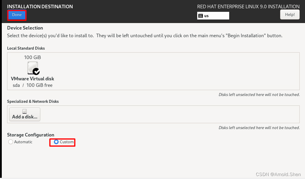 Redhat Enterprise Linux 9安装配置图解教程_redhat9.0安装教程-CSDN博客