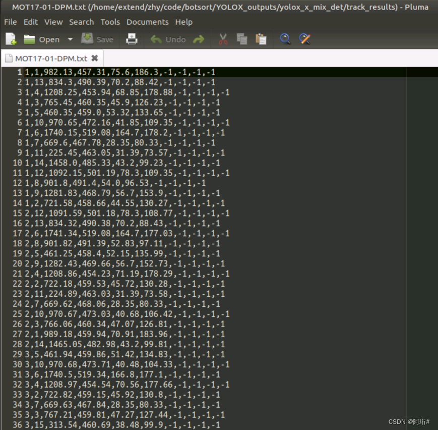 BOT_SORT复现（Ubuntu20.04）_bot sort-CSDN博客