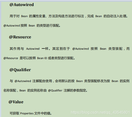 Spring基于Annotation装配Bean对象以及对junit的介绍和使用_spring getbeanswithannotation 转对象-CSDN博客