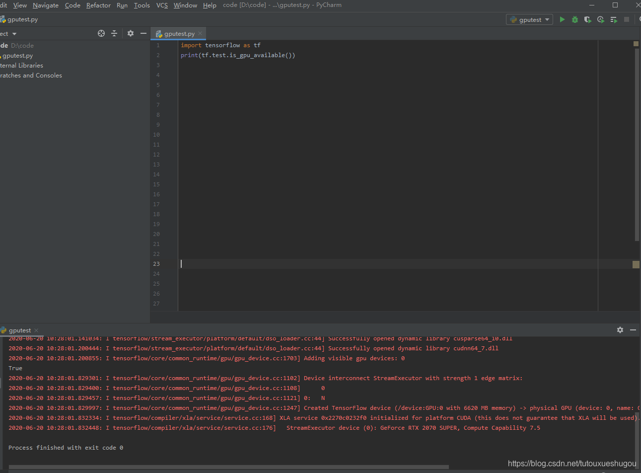 windows 10 tensorflow-gpu 2.2.0安装_tensorflow 2.20gpu版本-CSDN博客