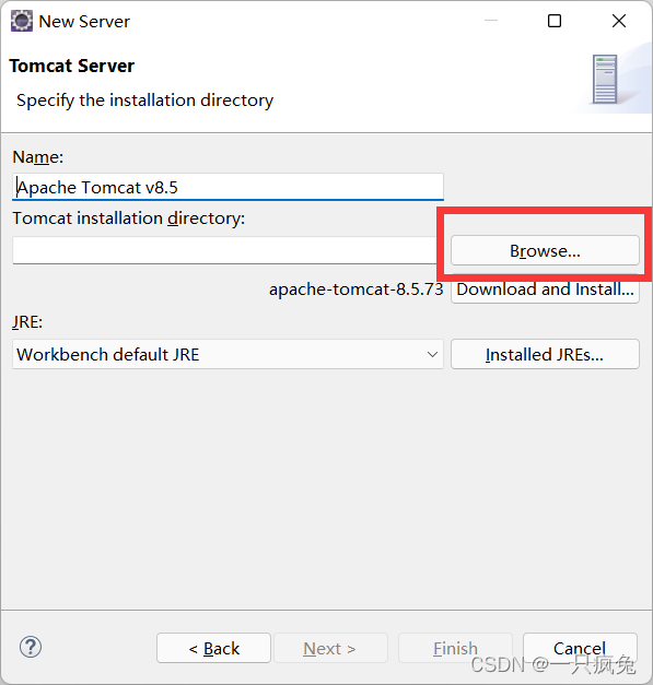 Eclipse中的Tomcat配置_mac上eclipse如何查看tomcat下载成功-CSDN博客