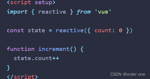 Vue 3 —— 笔记模板语法，响应式变量vue3 Csdn博客