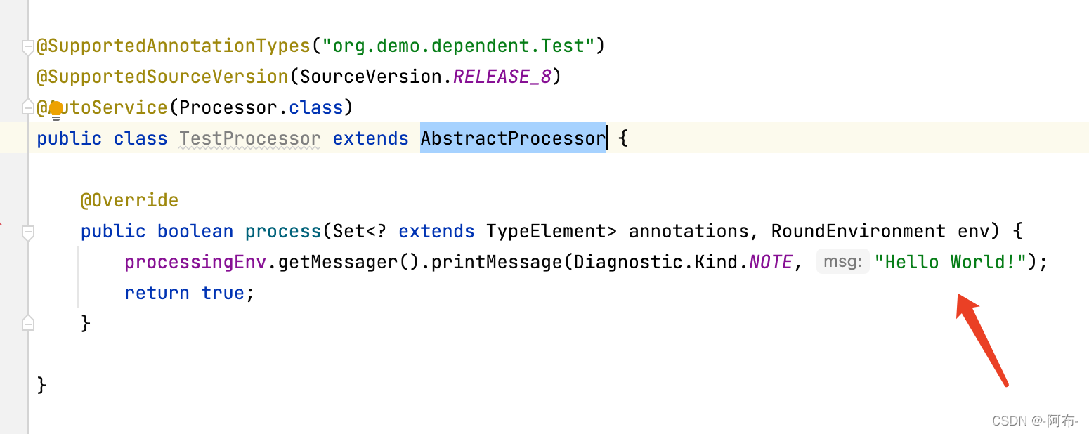 Java AbstractProcessor不生效问题_abstractprocessor 不生效-CSDN博客