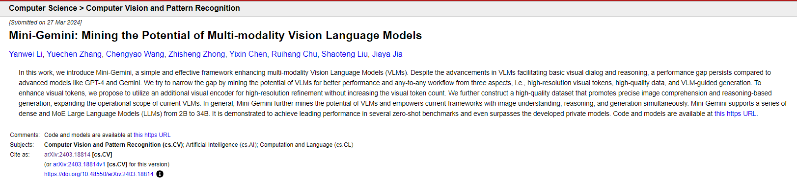 MLLM | Mini-Gemini: 挖掘多模态视觉语言大模型的潜力_patch info mining-CSDN博客