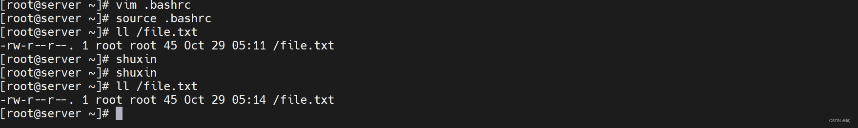 RHCSA 命令解释器-shell作业_rhcsa系统管理shell编程-CSDN博客