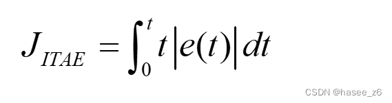 matlab搭建IAE，ISE，ITAE性能指标_控制系统iae指标设置-CSDN博客