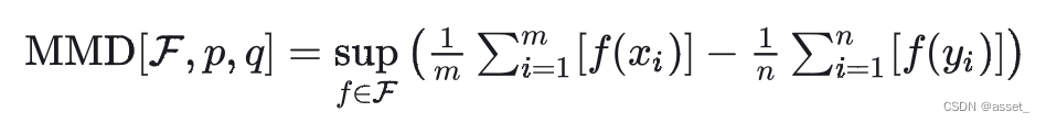最大均值差异（Maximum Mean Discrepancy）-CSDN博客