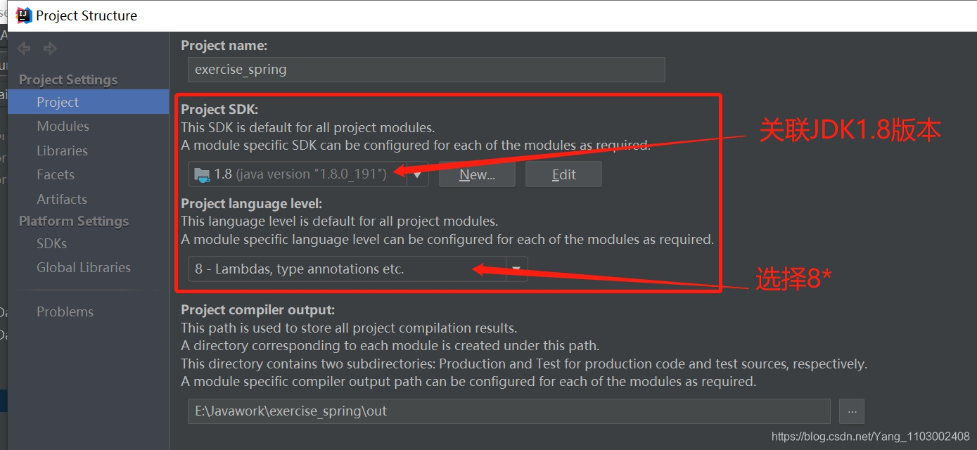 IDEA error：java 源发行版8 需要目标发行版 1.8_idea 源发行版 8 需要目标发行版 8-CSDN博客