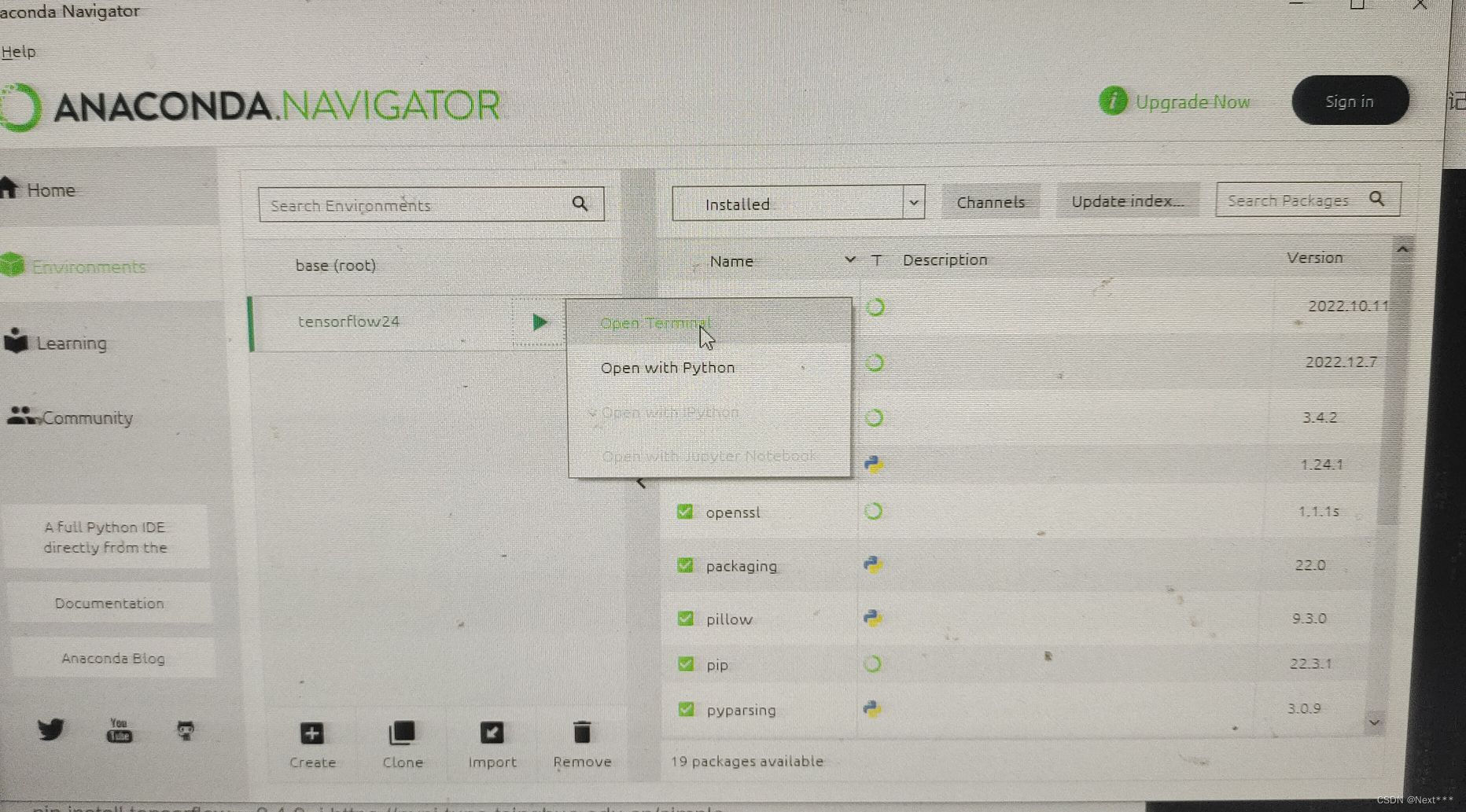 TensorFlow2.4 CPU版安装教程_pip 安装 tensorflow 2.4.0-CSDN博客