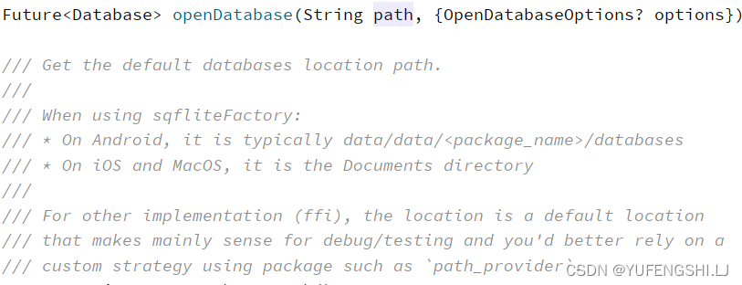Flutter之数据库的使用(sqflite_common_ffi)_flutter数据库-CSDN博客