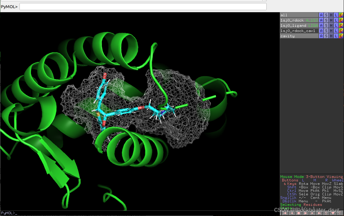 开源分子对接程序rDock使用方法(1)-Docking in 3 steps-CSDN博客