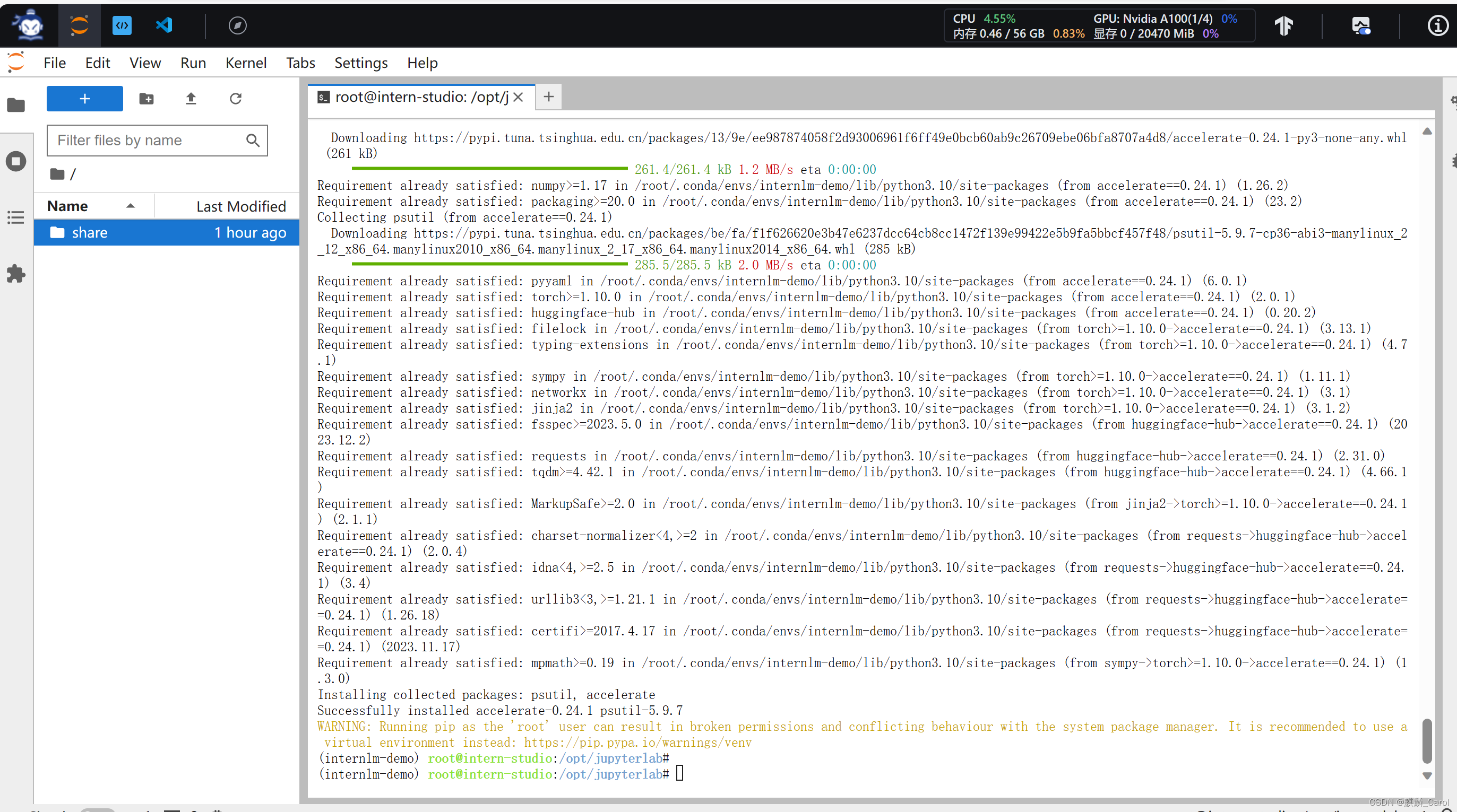 大模型实战营课程笔记 ②_from transformers import autotokenizer, automodelf-CSDN博客