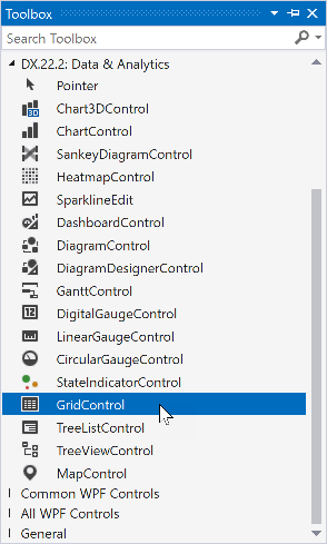 DevExpress WPF中文教程：Grid - 如何向项目添加GridControl并绑定到数据_wpf gridcontrol-CSDN博客