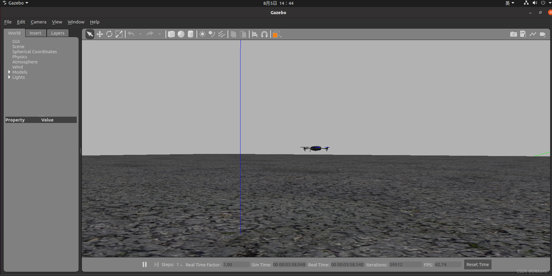 【项目积累】Px4环境搭建以及Gazebo仿真测试（Ubuntu20.04）(有换源教程)_px4 gazebo仿真-CSDN博客