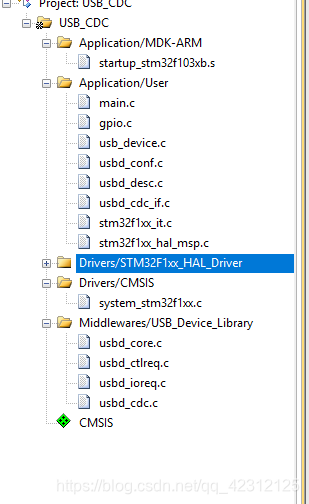 STM32 USB_CDC配置_修改虚拟串口名字-CSDN博客