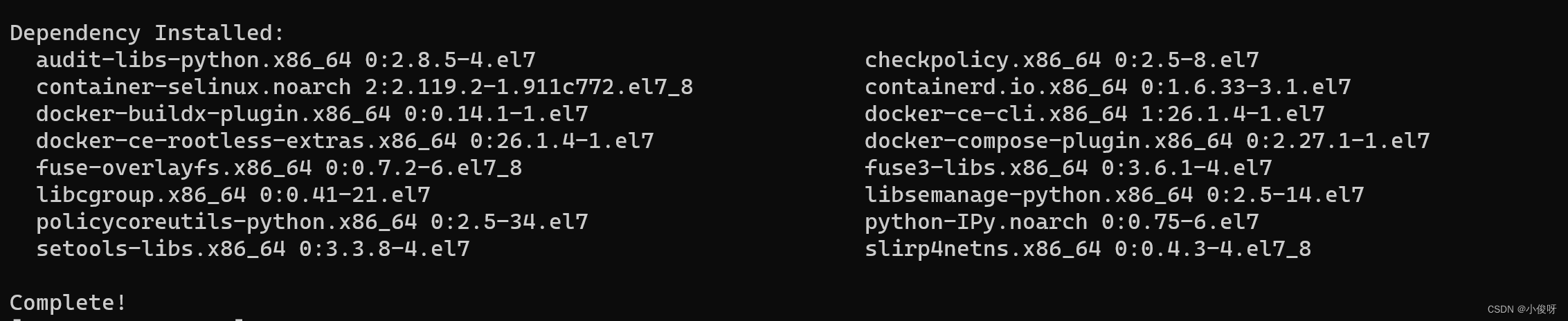 Cenos7 安装docker, docker-compoese,vulhub（2024/06/06）_docker安装poestart-CSDN博客