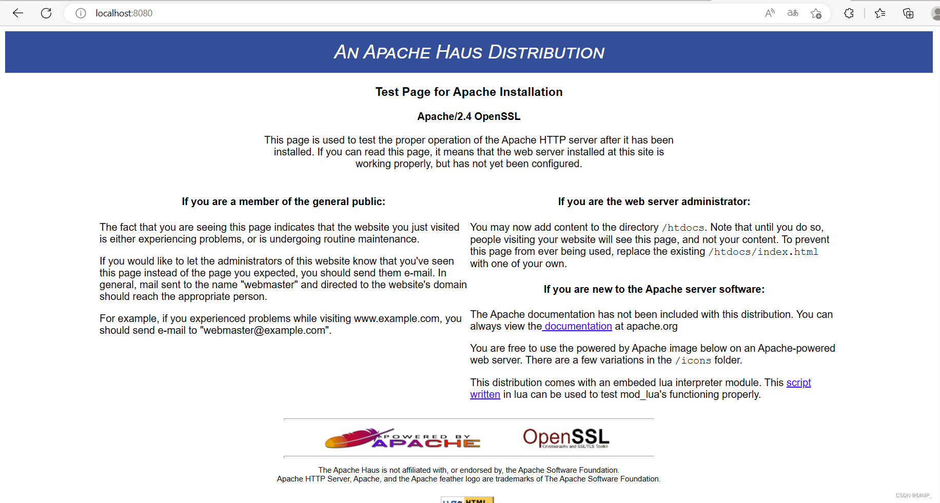Apache启动报错:cannot Load Php5apache24dll Into Server及搭建测试apache启动php5失败的解决方法 Csdn博客