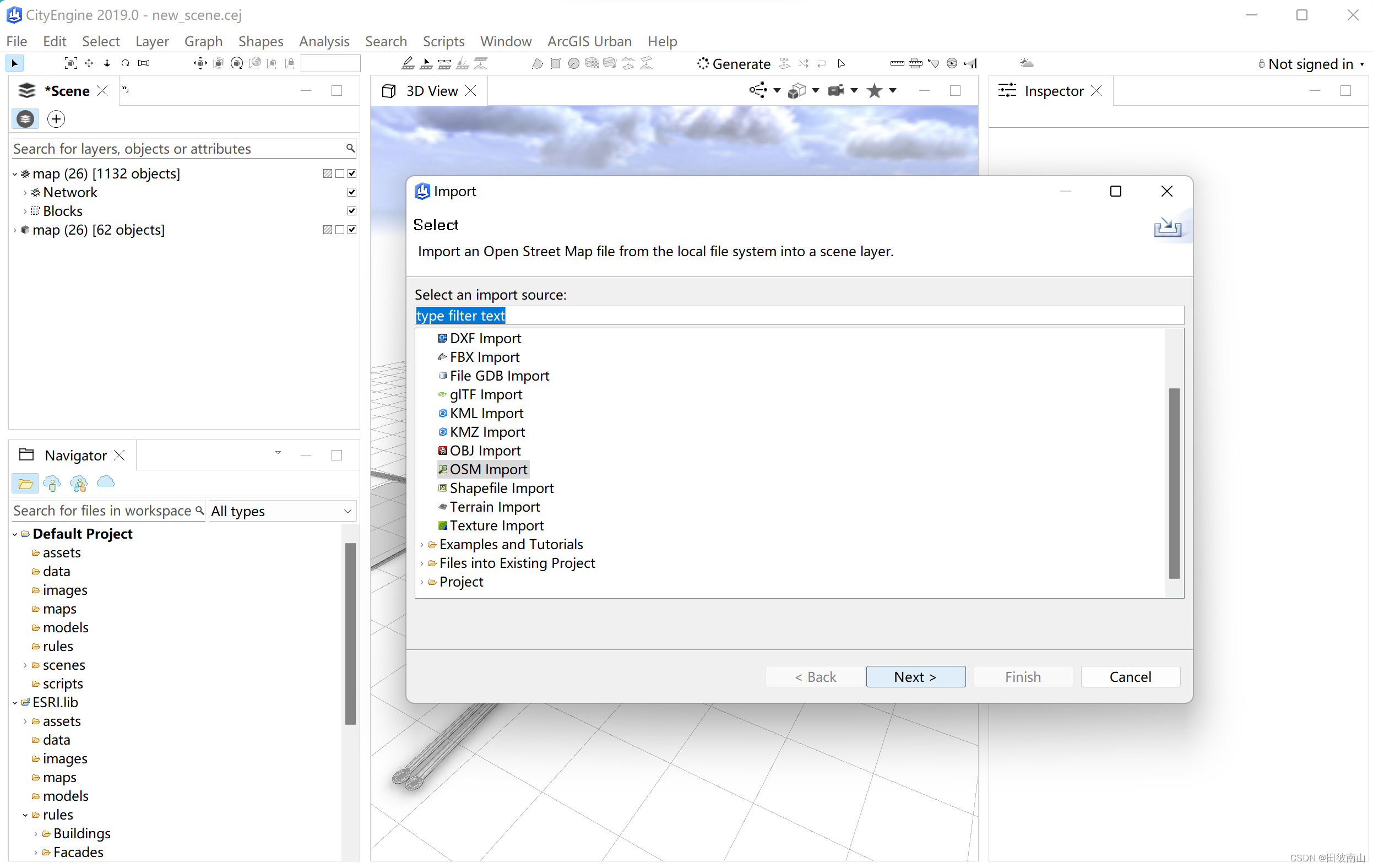 carla创建地图（三）基于cityengine创建地图_cityengine导入地图-CSDN博客