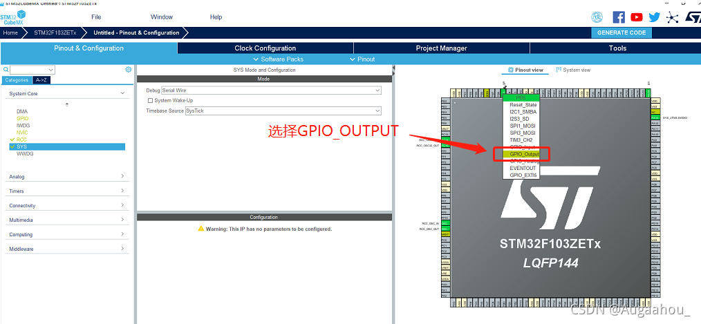 零基础入门STM32系列——点亮LED_fastled stm32-CSDN博客