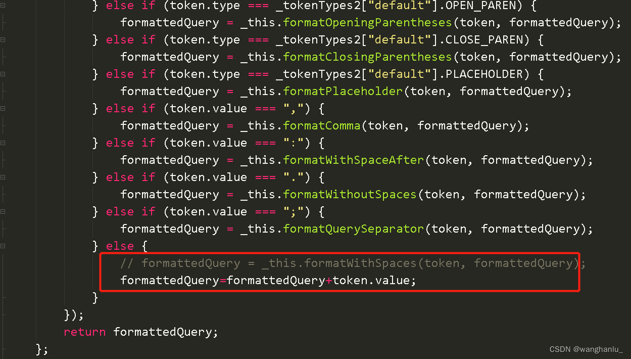 sqlformatter格式化sql 中文列名包含空格的问题_sql formatter-CSDN博客