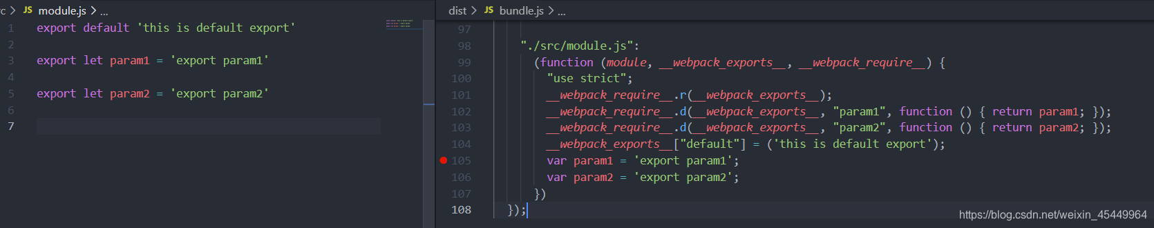 webpack源码分析—ESModule规范模块的导入与导出详解_esmodule 导出的模块多了层default-CSDN博客