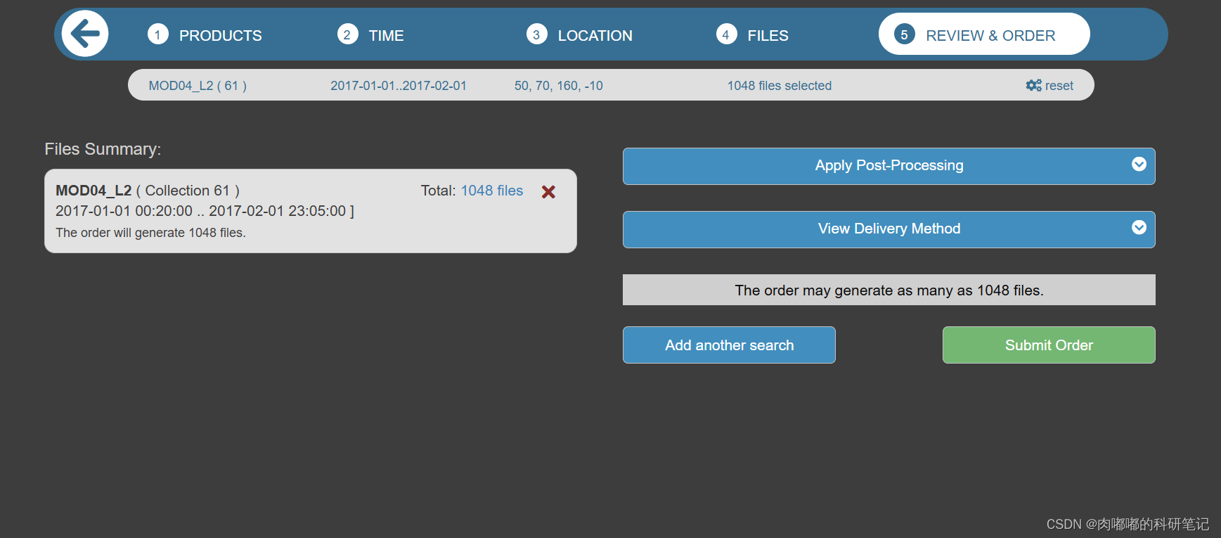 MODIS AOD数据下载-CSDN博客