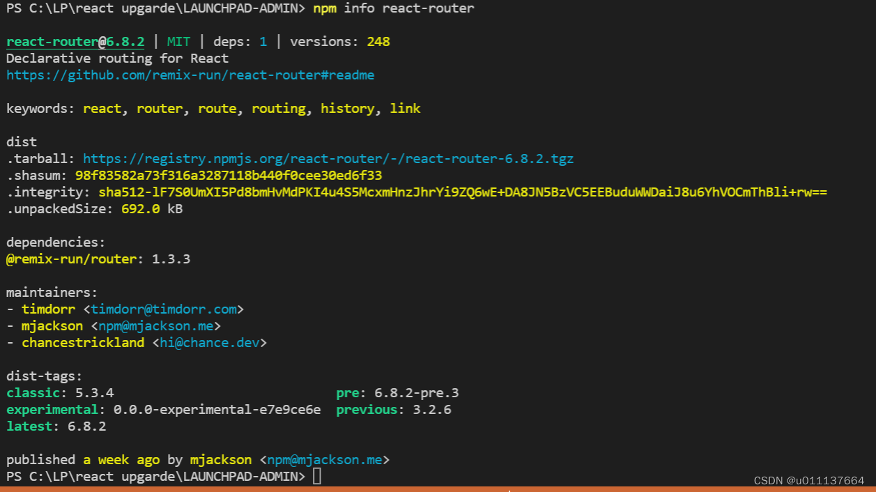 react 升级_如何把项目中的react里的router进行版本升级-CSDN博客