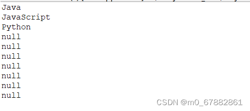 Java 字符串集合转字符串数组set 转数组 Csdn博客