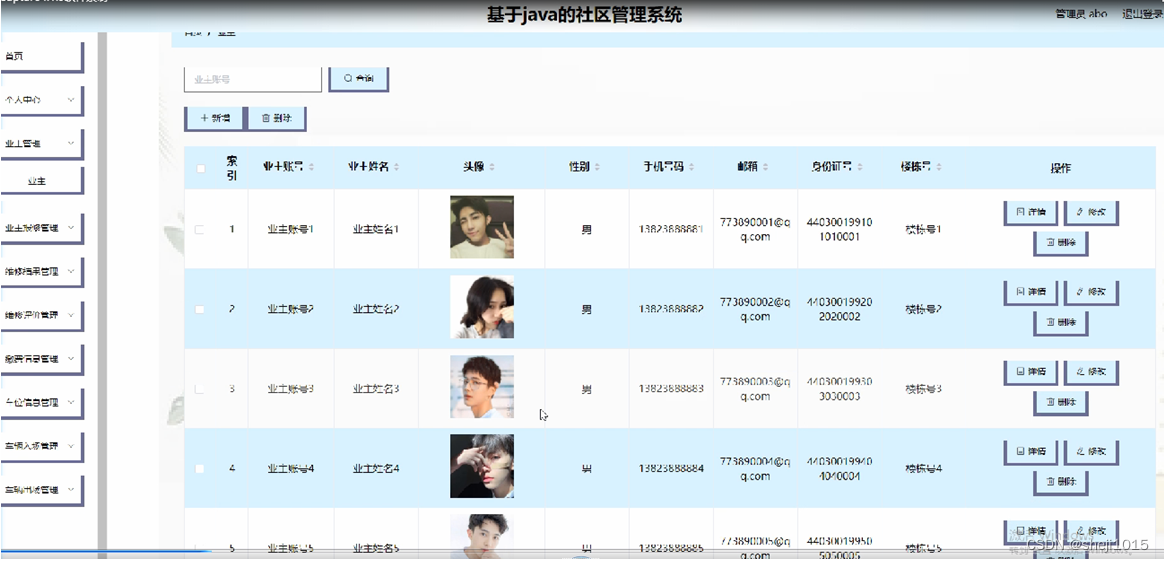 附源码 计算机毕业设计基于java的社区管理系统springboot程序基于java Springboot论坛小程序源码毕设 Csdn博客