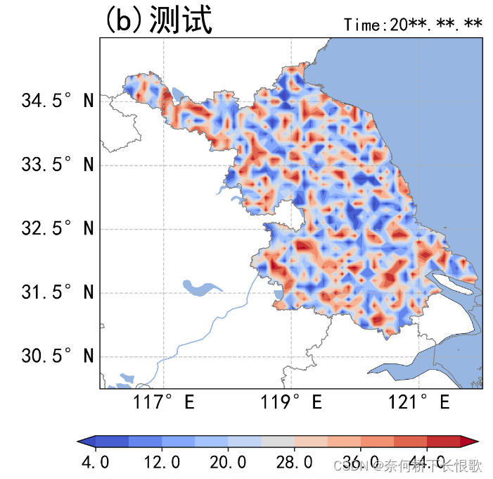Python白化,绘制省份或区域contourf图,直接应用!python Contourf Csdn博客