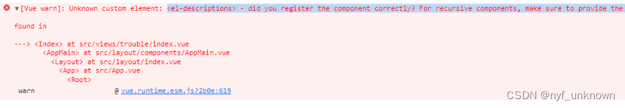 (vue)el-descriptions 描述列表无效_el-descriptions不生效-CSDN博客