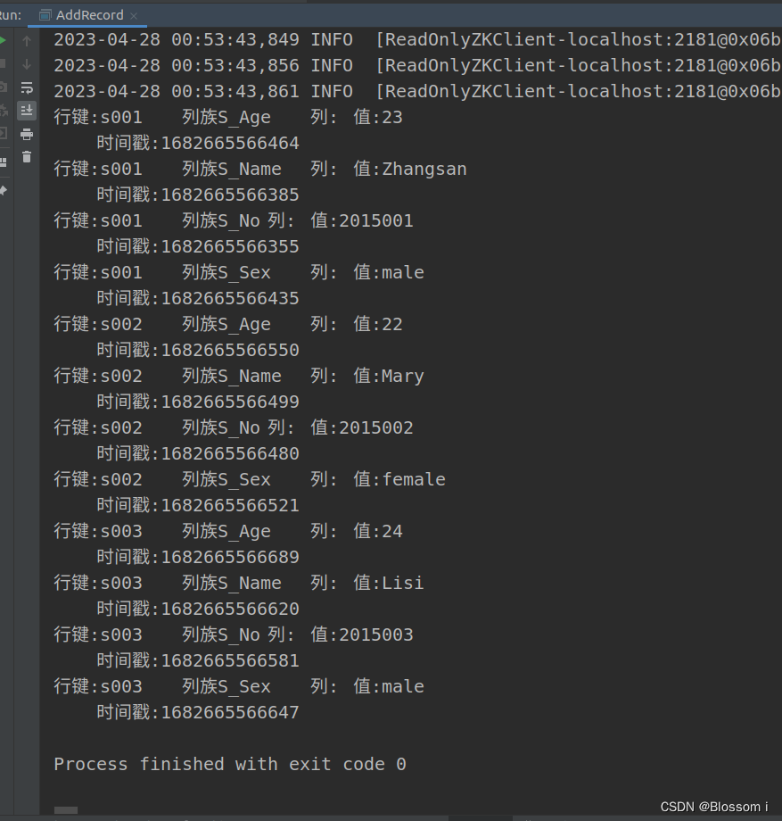 大数据技术原理及应用课实验3 ：熟悉常用的HBase操作-CSDN博客
