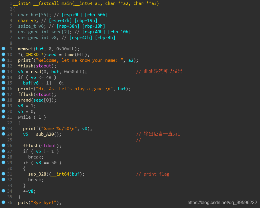 adworld pwn dice_game分析_[adworld] game-CSDN博客