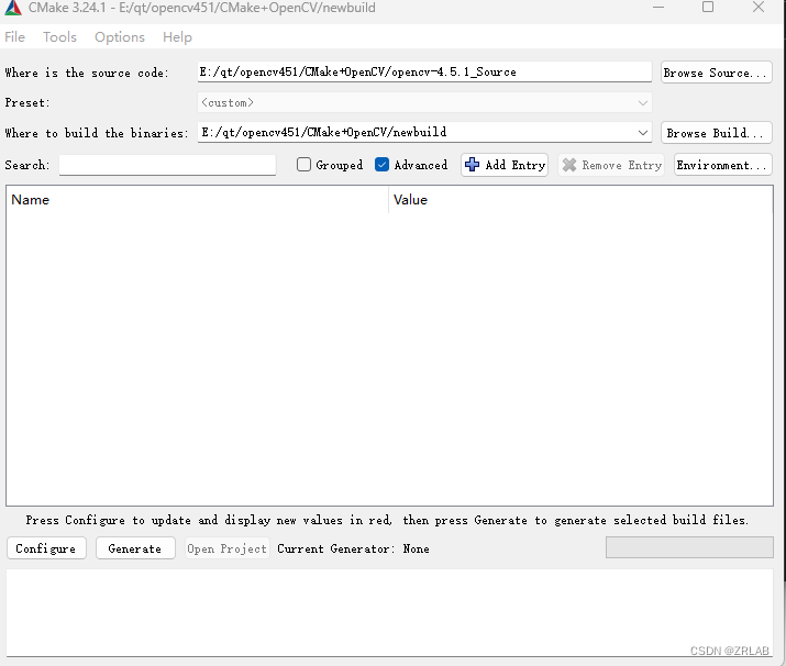 Windowsqt5141mingw32bitopencv451cmake324编译并配置qt使用opencvopencv32位编译使用 Csdn博客 3076