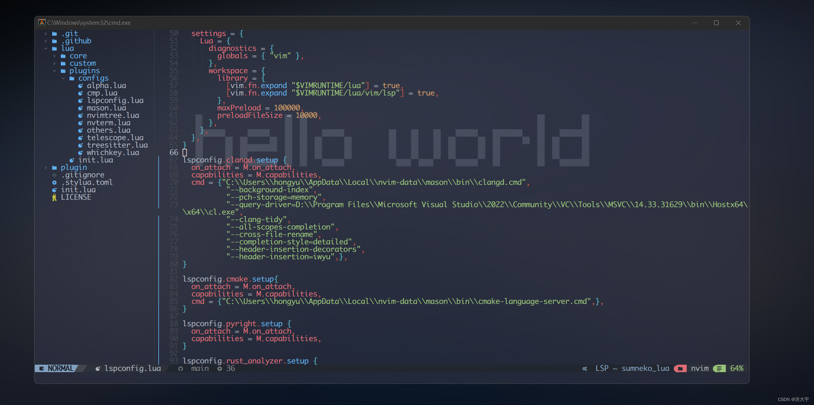Windows 下的neovim 配置_windows配置neovim-CSDN博客