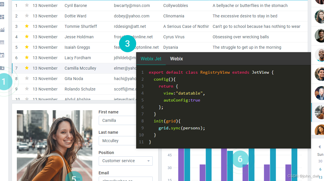 Webix UI 10.0 最佳 JS 库创建丰富的用户界面 Webix UI-CSDN博客