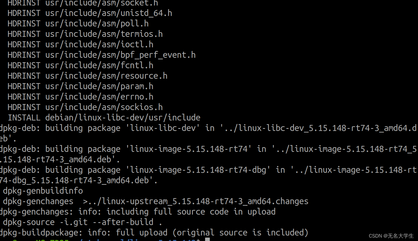 ubuntu20.04安装实时内核补丁PREEMPT_RT_ubuntu安装实时补丁-CSDN博客