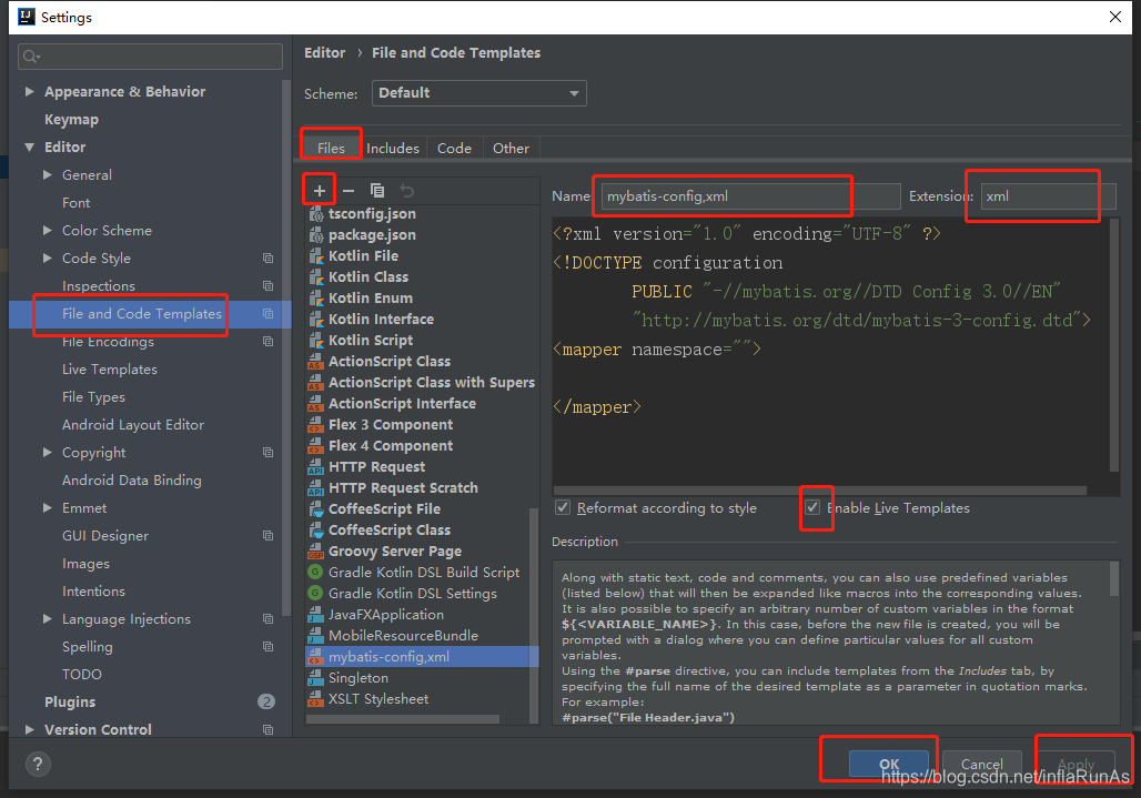 idea 创建 mapper.xml 模板 及 使用_mapper文件中怎么创建。xml-CSDN博客