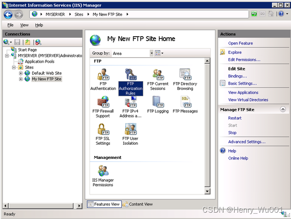 iis配置ftp服务_iis ftp服务器设置-CSDN博客