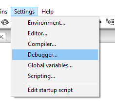 codeblocks 报错 ERROR: You need to specify a debugger program in the ...